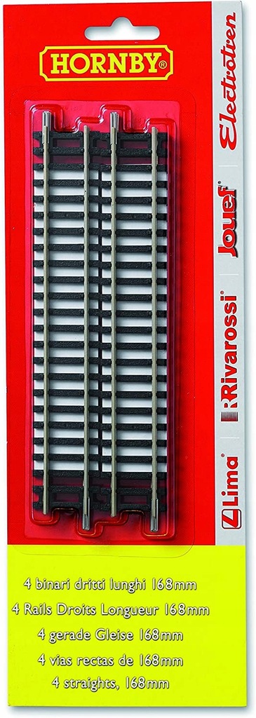 4 x tor prosty, skala H0 - 13203722991 - oficjalne archiwum Allegro