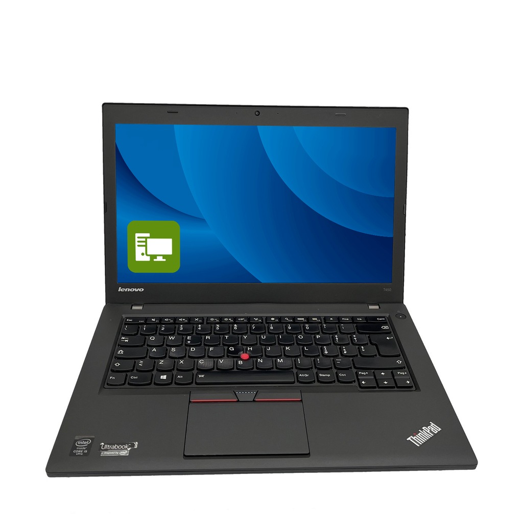 Laptop Lenovo ThinkPad T450 14 " Intel Core i5 8 GB 240 GB szary ...