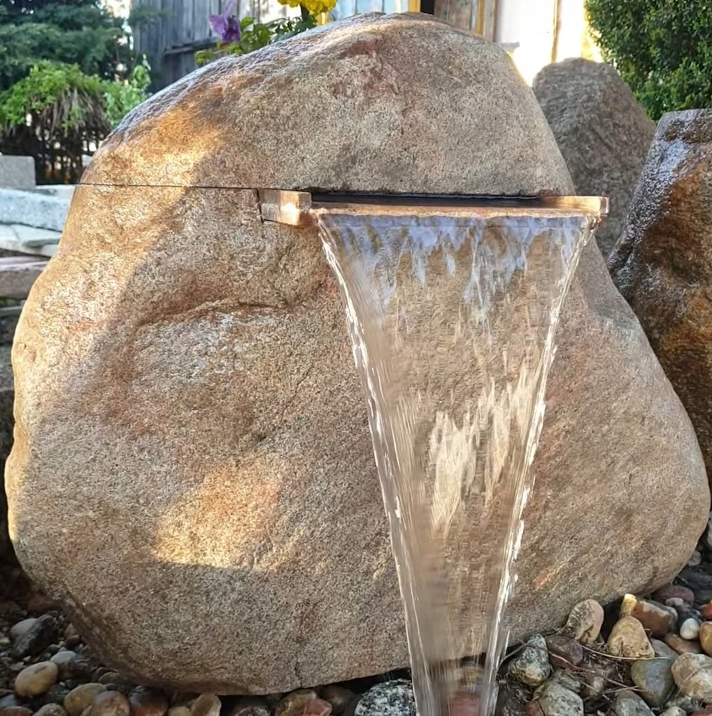 fontanna ogrodowa wodospad oczko wodne kaskada - 12134283659 ...