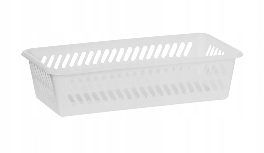 Plast Team Koszyk K1 20x10,3x4,9cm Biały 1027.. - 13247554199 ...