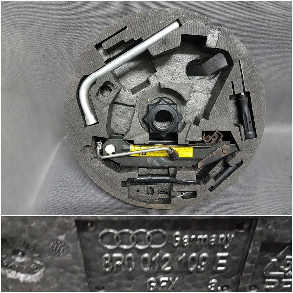 AUDI A3 8P ZESTAW NAPRAWCZY KOŁA LEWAREK KLUCZ - 10430567703 - oficjalne archiwum Allegro