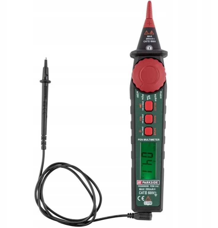 Multimetr trzpieniowy parkside pzm 2 a1 - 12151755048 - oficjalne ...