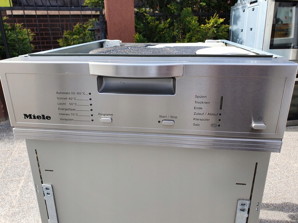 ZMYWARKA MIELE G1102 PANEL INOX STAN BDB 45cm - 12152491517 - oficjalne ...