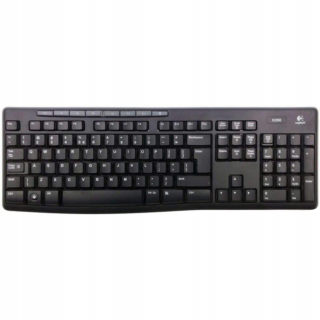LOGITECH K260 klawiatura bezprzewodowa 100% OK .qE - 11543731755 - oficjalne archiwum Allegro