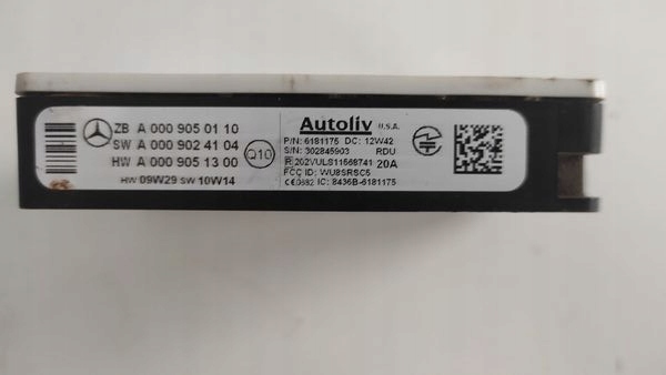 RADAR SENSOR DISTRONIC MERCEDES A0009050110 - 12452457066 - oficjalne ...