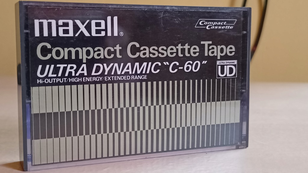 Kaseta magnetofonowa MAXELL UD Ultra Dynamic c-60 1970-71r - 14764787362 - oficjalne archiwum ...