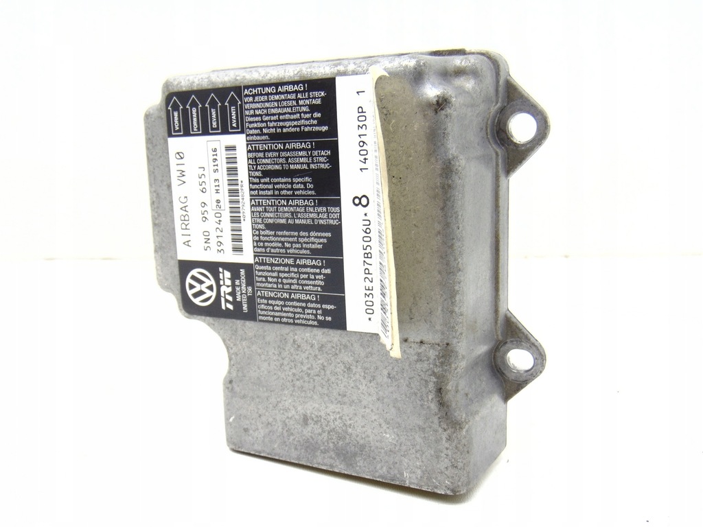 MODUŁ SENSOR AIRBAG 5N0959655J VW PASSAT B7 CC - 12360016005 ...