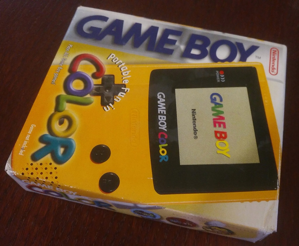 Konsola Gameboy Color BOX CGB-001 wersja Europa - 12865918986 ...