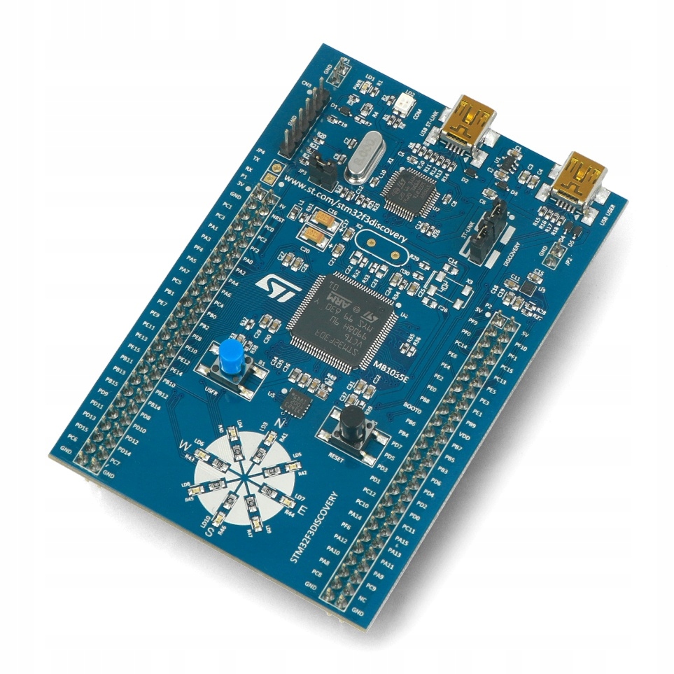 STM32F3 - Discovery - STM32F3DISCOVERY - 12544213845 - oficjalne archiwum Allegro