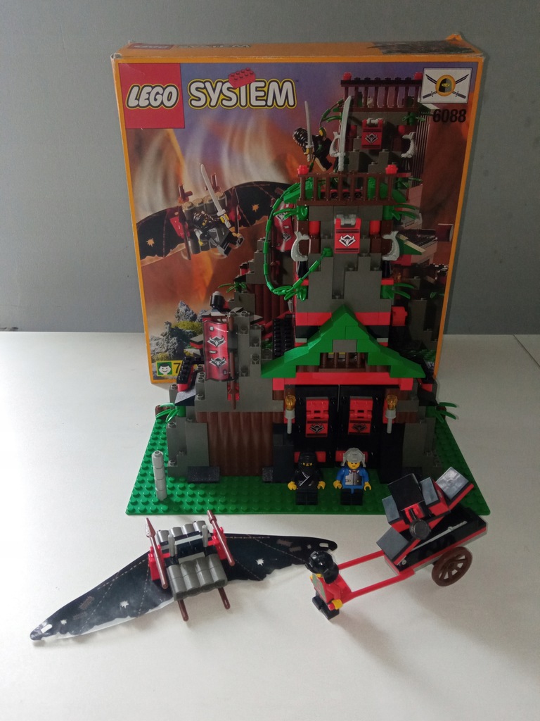 lego ninja 6088 - robber's retreat 1998r. pudełko - 13849282832 ...