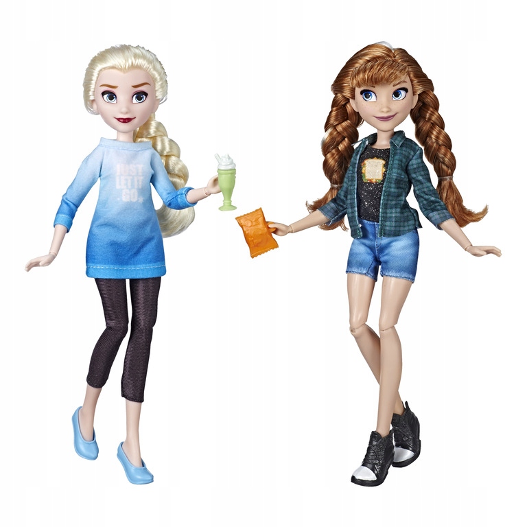 DISNEY PRINCESS LALKI FROZEN 2-PAK ANNA ELSA E7417 - 8526484547 ...