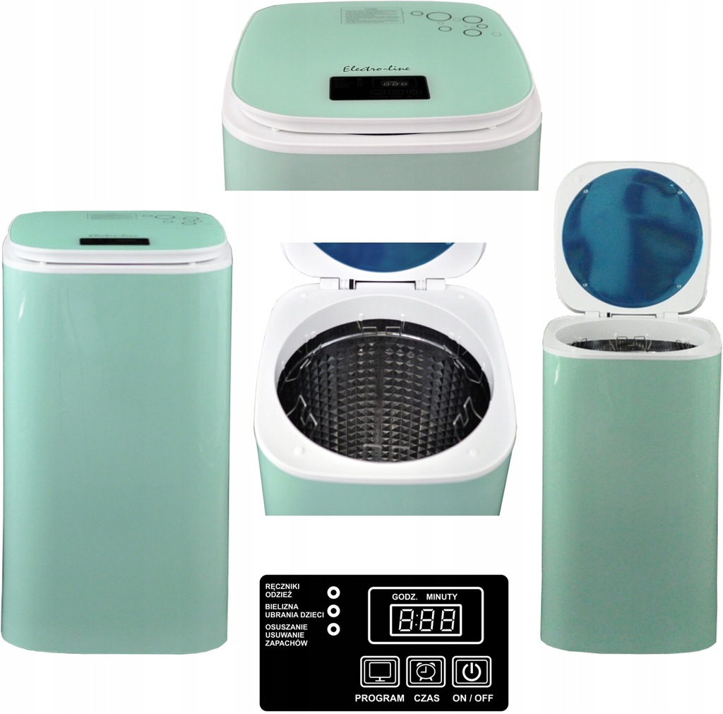 SUSZARKA ELEKTRYCZNA DO UBRAŃ ELECTRO-LINE HCD50 - 8888818306 ...