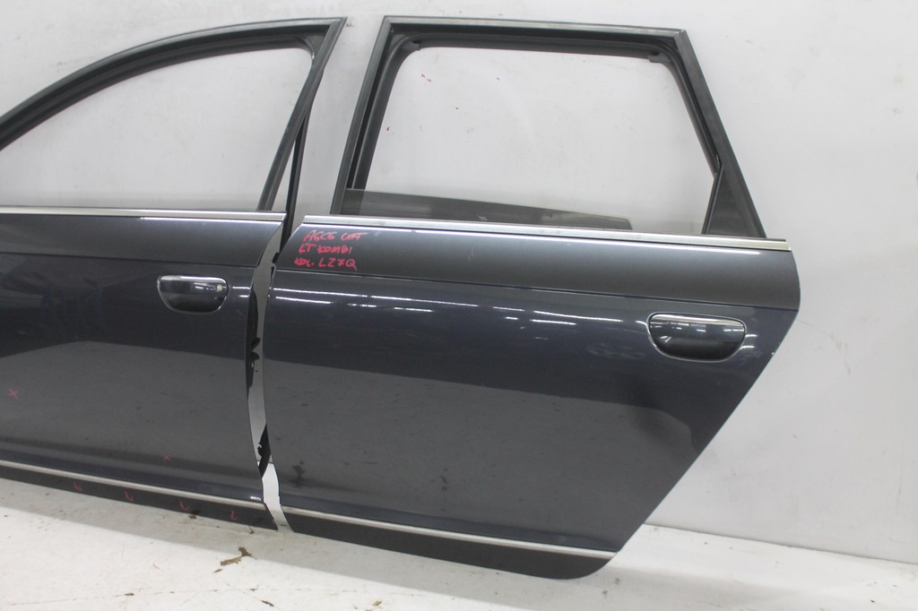 DRZWI LEWY TYŁ LEWE TYLNE KOMBI AUDI A6 C6 LIFT KOL. LZ7Q 04-11 - 14686647831 - oficjalne ...