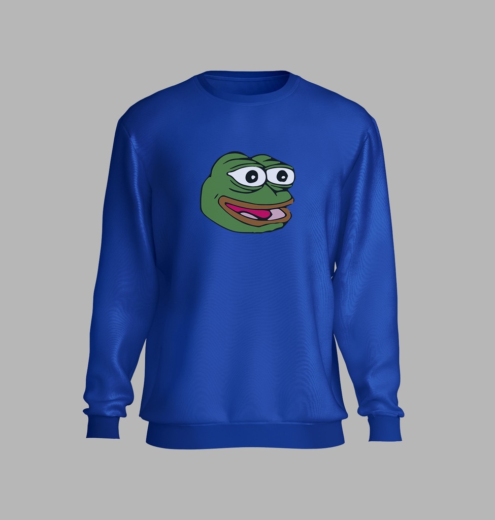 BLUZA Prezent MEM PEPE ŻABA ŚMIESZNA SMUTNA ŻABA - 11545061003 ...