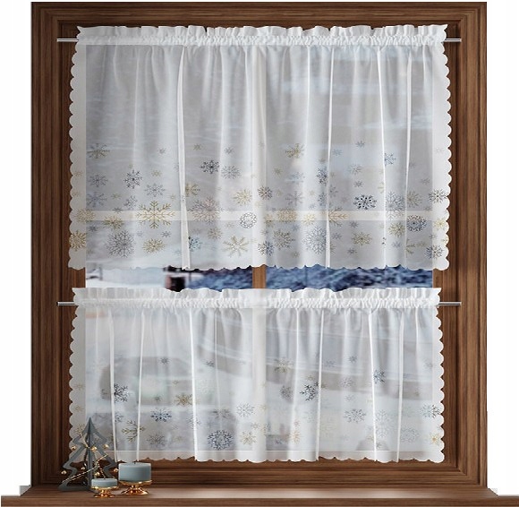 Mrozik, firana zazdroska 150x60cm, WOAL (gotowa) - 12689644493 ...