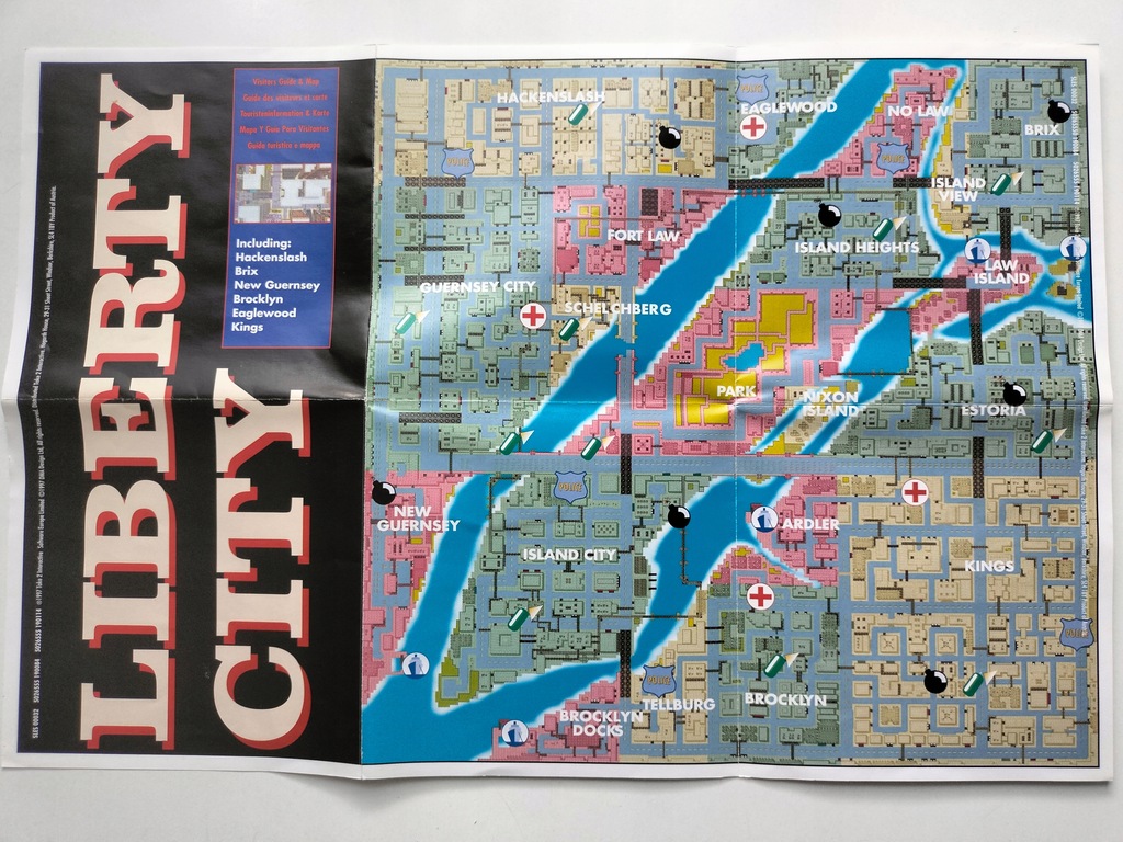 Купить GTA GRAND THEFT AUTO + КАРТА PSX PS1: отзывы, фото и ...