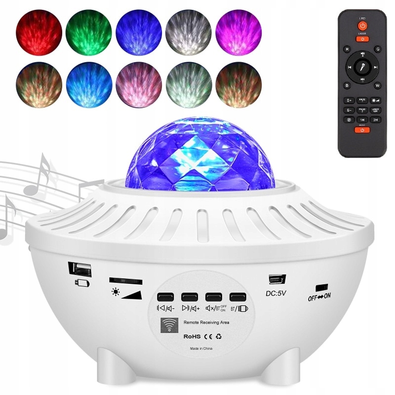 PROJEKTOR Gwiazd Planet Galaktyki - LED GALAXY 360 - 12987925348 ...