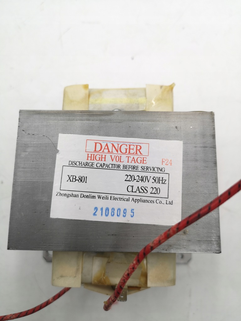 Transformator do mikrofali XB-801 - 12568108702 - oficjalne archiwum Allegro