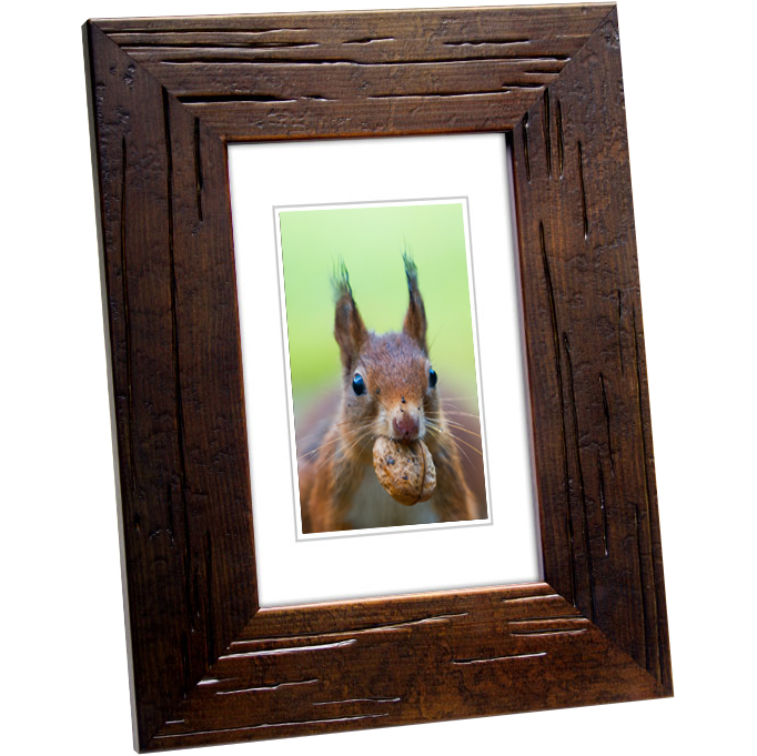 RAMKA NA ZDJĘCIA WENGE RAMA DREWNIANA A6 10x15 CM - 12134543716 ...