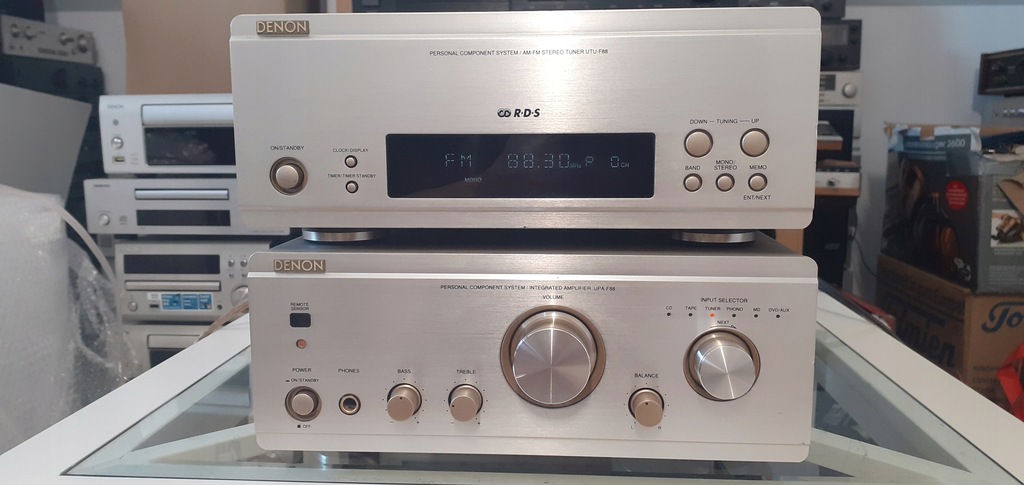 Wzmacniacz Denon UPA-F88+UTU-F88 - 12395477723 - oficjalne archiwum Allegro