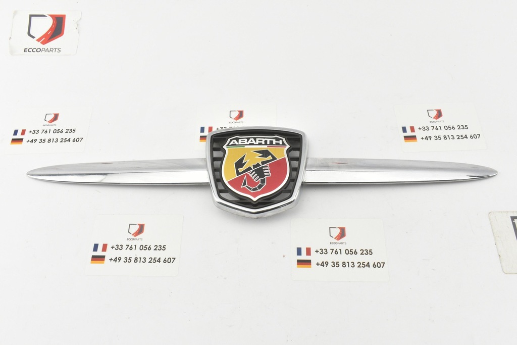 LISTWA CHROM EMBLEMAT 735496478 ABARTH FIAT 500 - 13498492919 ...