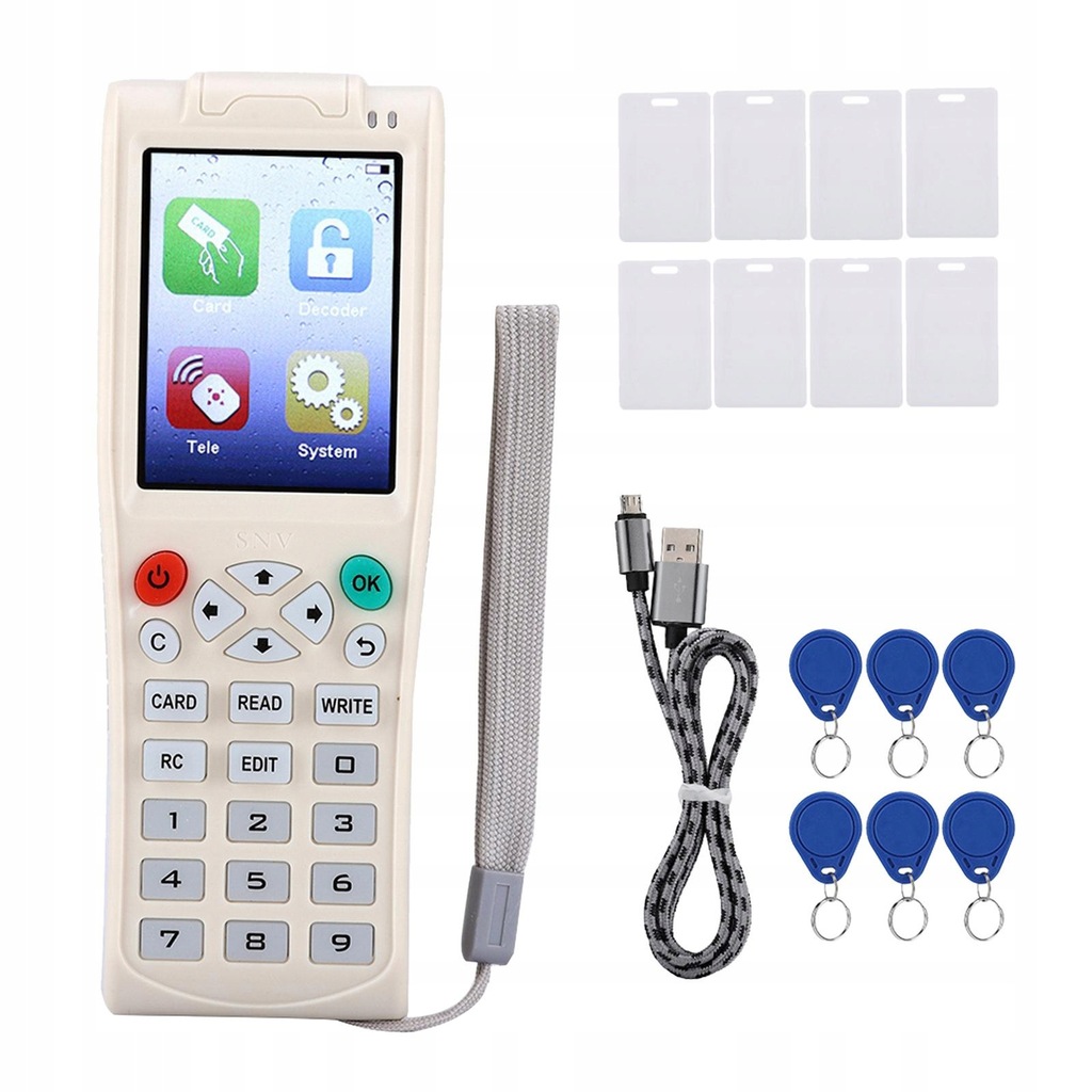 NFC czytnik kart RFID kopiarka kopiarka do kart - 12211748270 ...