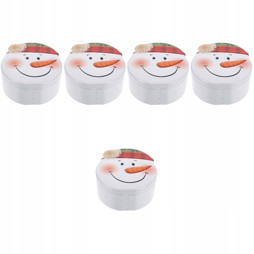 Metal Candy Tin Jars Chocolate Snacks Christmas - 14752259363 ...