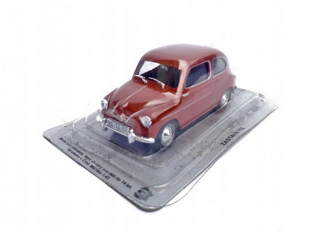 Zastava 750 1:43 auta prl - 12692918609 - oficjalne archiwum Allegro
