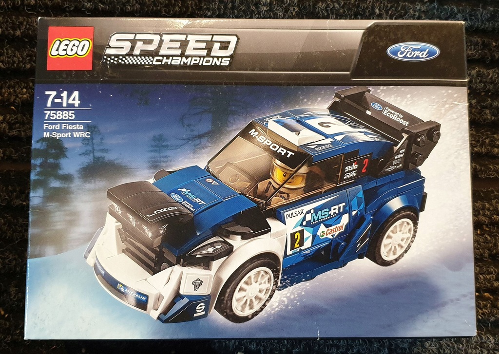 LEGO 75885 Speed Champions Ford Fiesta M-Sport WRC - 13006899290 ...