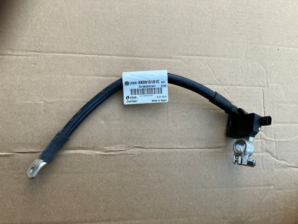 AUDI A6 C6 A4 A5 A7 A8 klema minusowa 8K0915181C - 12755093123 ...