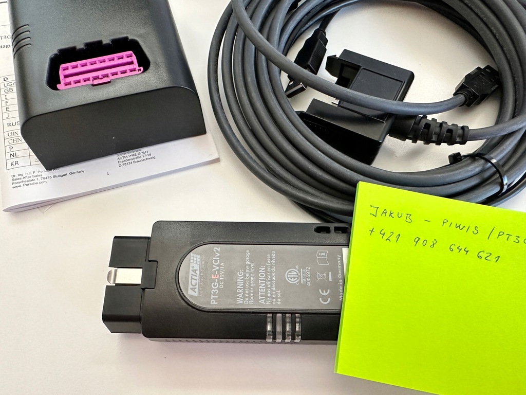 Oryginalny tester diagnostyczny Porsche Piwis PT3G-VCIv2-E ...