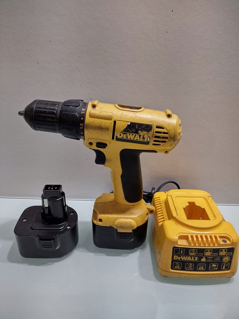 Dewalt DC740 wkrętarka 12V 2xaku 3Ah ład DE9130 - 12239726307 ...