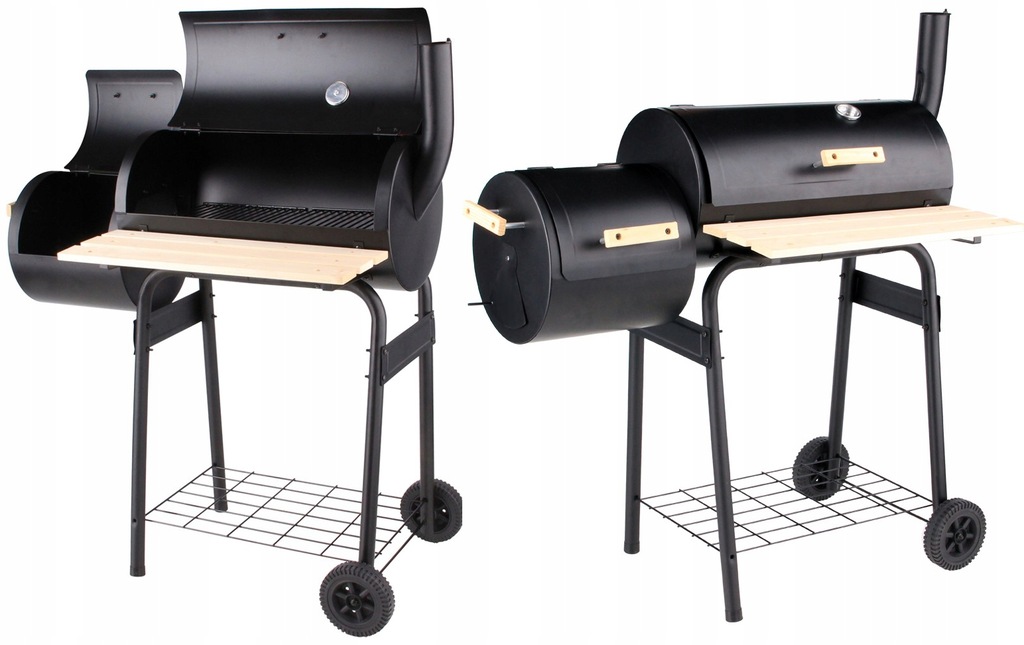 GRILL OGRODOWY WĘDZARNIA DUŻY GRIL Z WĘDZARNIĄ - 12300302479 ...
