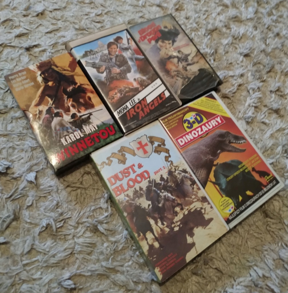 Zestaw kaset VHS - 12537138942 - oficjalne archiwum Allegro