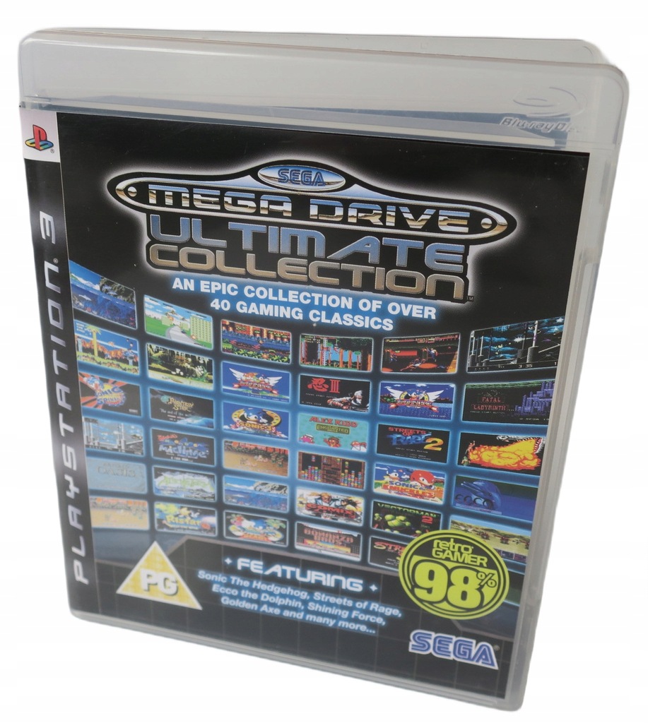 PS3 SEGA MEGA DRIVE ULTIMATE COLLECTION - 12668921106 - oficjalne archiwum Allegro