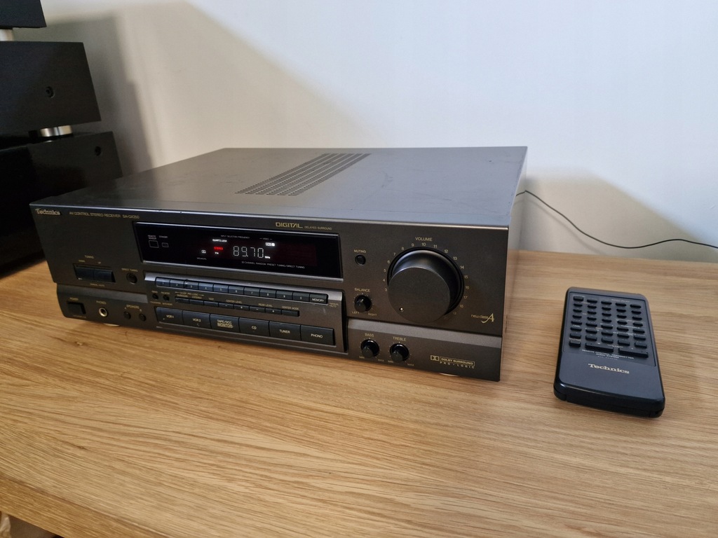 TECHNICS SA-GX350 AMPLITUNER SPRAWNY + PILOT ORYG! - 13923778020 - oficjalne archiwum Allegro