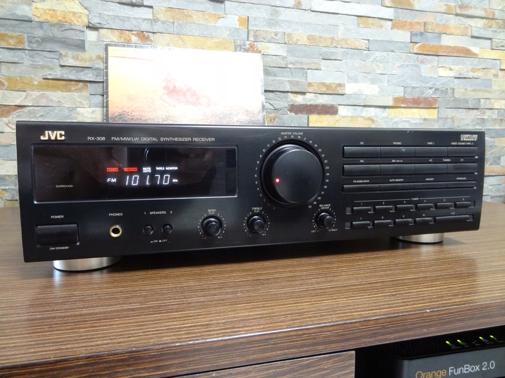 Amplituner JVC RX-308,wzmacniacz,radio, - 12291274888 - oficjalne archiwum Allegro