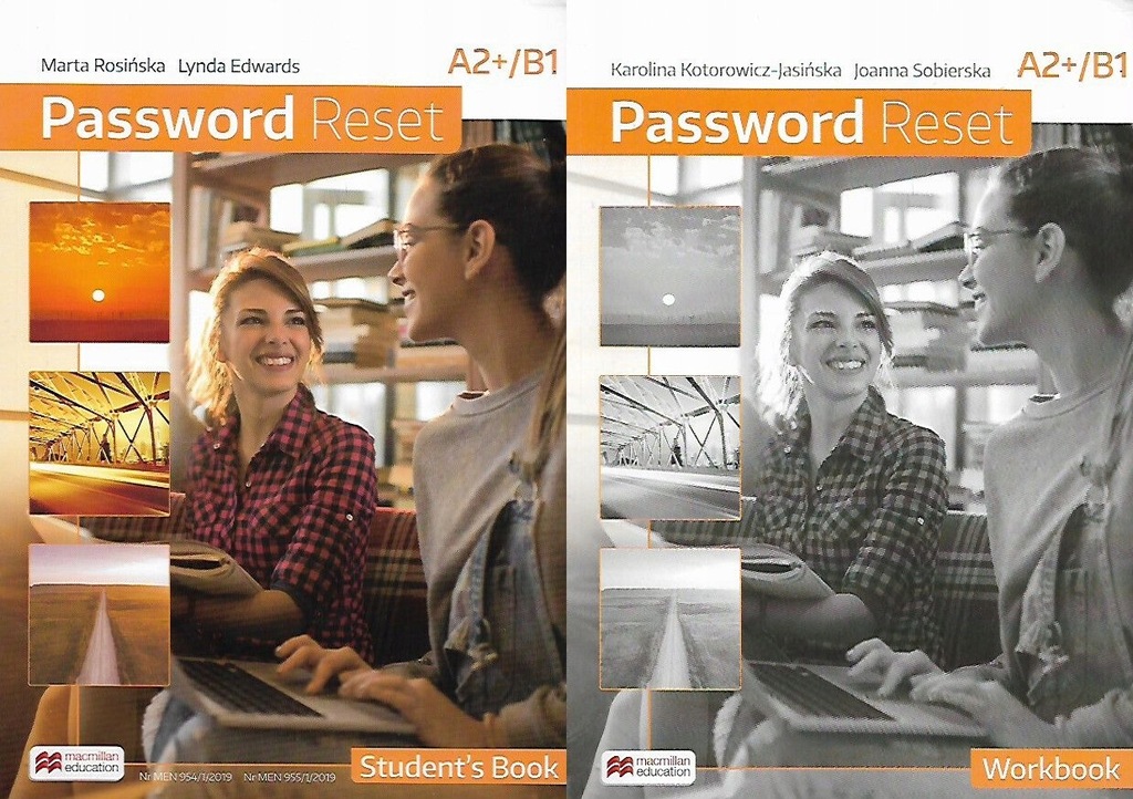 PASSWORD RESET A2+/B1 Student's Book + Workbook - 12686402958 - oficjalne archiwum Allegro