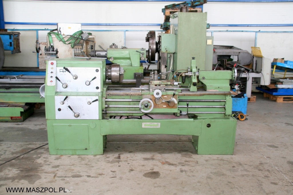 Tokarka uniwersalna TUG 40 x 1000 AFM ANDRYCHÓW - STAN BARDZO DOBRY - FILM - 14476442133 ...