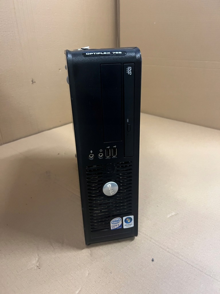 KOMPUTER STACJONARNY DELL OPTIPLEX 755 PROCESOR E4600 2GB RAM HDD 500GB ...