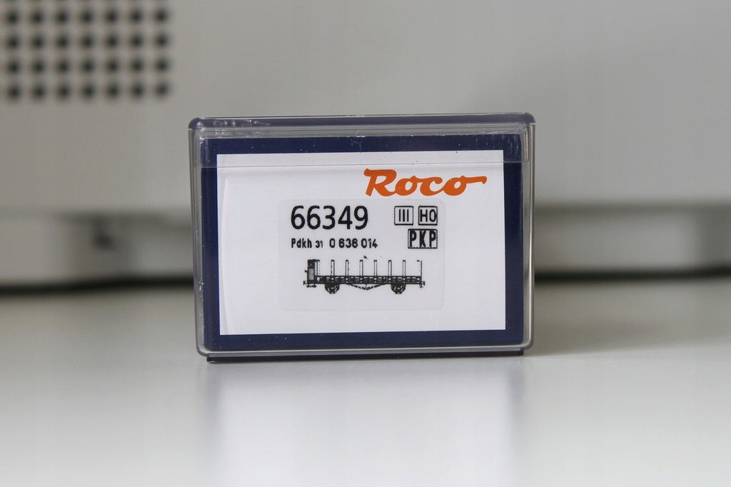 Roco 66349 Wagon towarowy platforma typ Pdkh31 PKP - 12585692517 ...