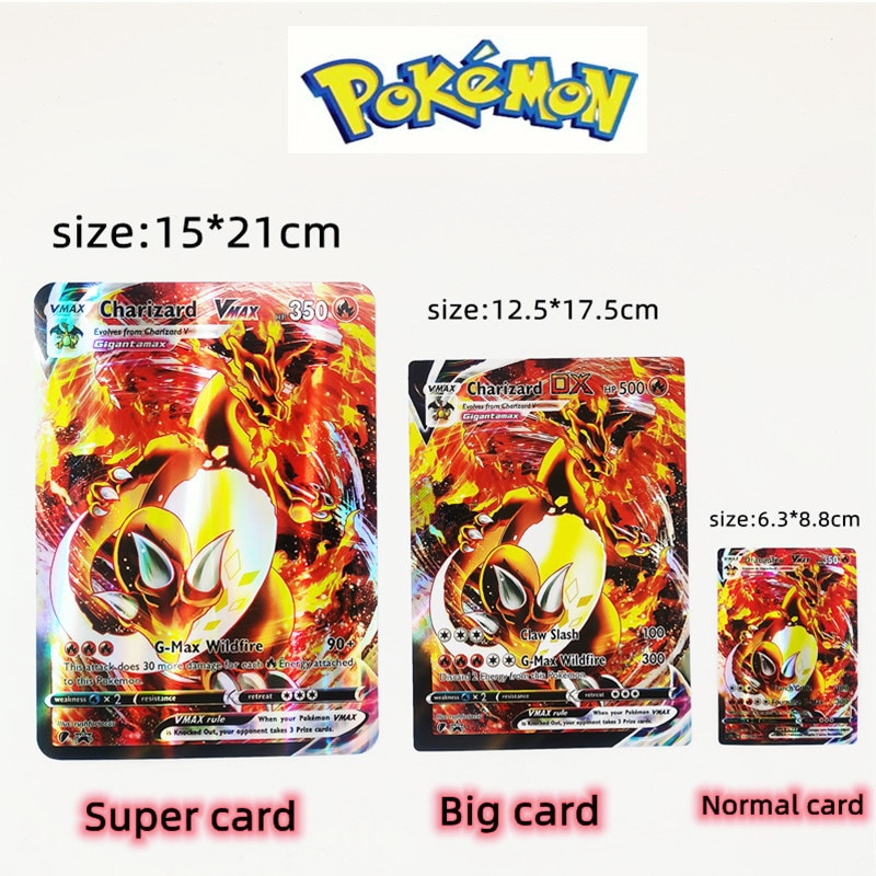 Duże karty Pokemon Vstar Pack Pikachu Mewtwo Chari - 12916994900 ...