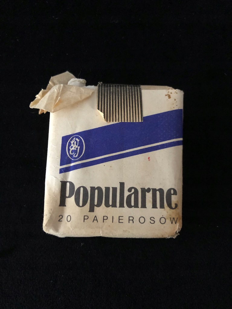 Paczka papierosów PRL popularne cała paczka !!! - 12739647702 ...