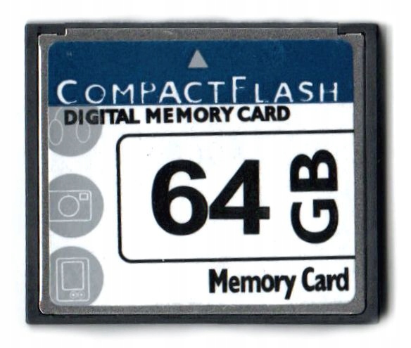 Karta pamięci Compact Flash CF 64GB CompactFlash - 10640597324 ...