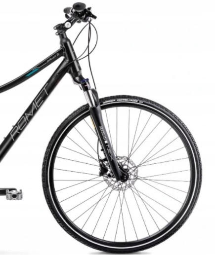 Rower Crossowy Romet Orkan 5D 2021 damski czarno - 12305609497 ...