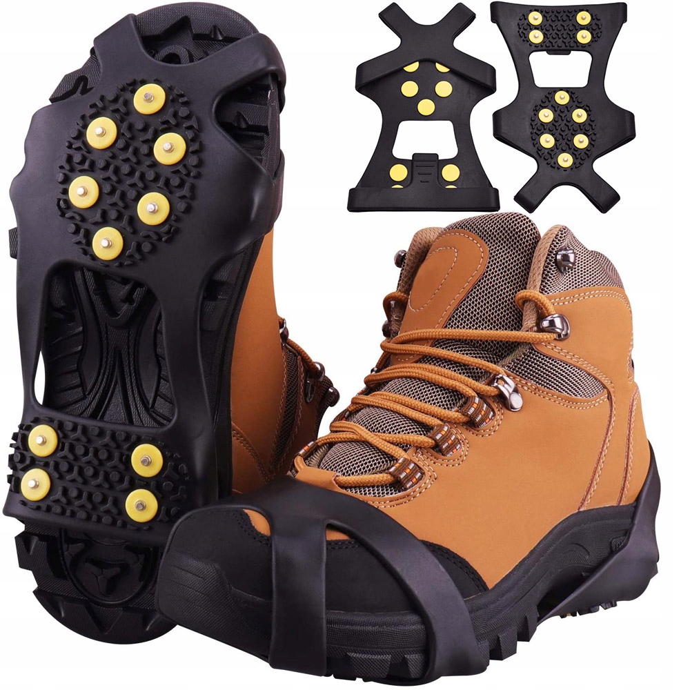 RACZKI RAKI KOLCE ANTYPOŚLIZGOWE NA BUTY ŚNIEG - 13230782000 ...