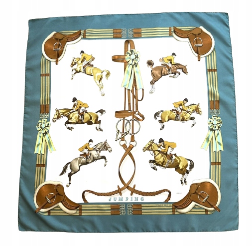 HERMES JUMPING VINTAGE PHILIPPE LEDOUX 90 CM - 13935527788 - oficjalne archiwum Allegro