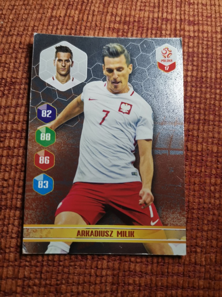 Dumni z naszych karta Arkadiusz Milik - 14994715701 - oficjalne ...