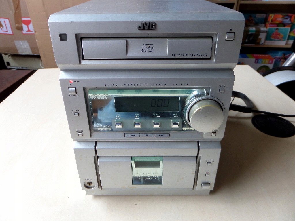 MINI WIEŻA "JVC" model CA-UXP3R - 10598669328 - oficjalne archiwum Allegro
