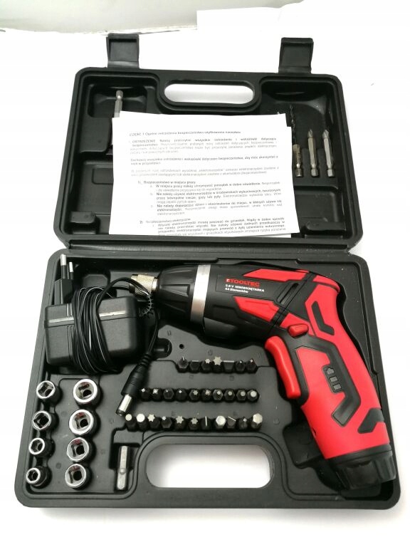 TOOLTEC MINI WKRĘTARKA 3,6V - KOMPLET - 9848990979 - oficjalne archiwum ...